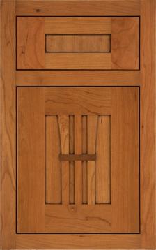 Gable Platinum - Gold Cabinets & Countertops