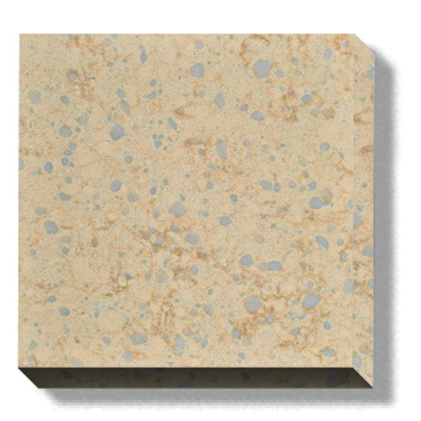 Oatmeal Color Chip - Gold Cabinets & Countertops